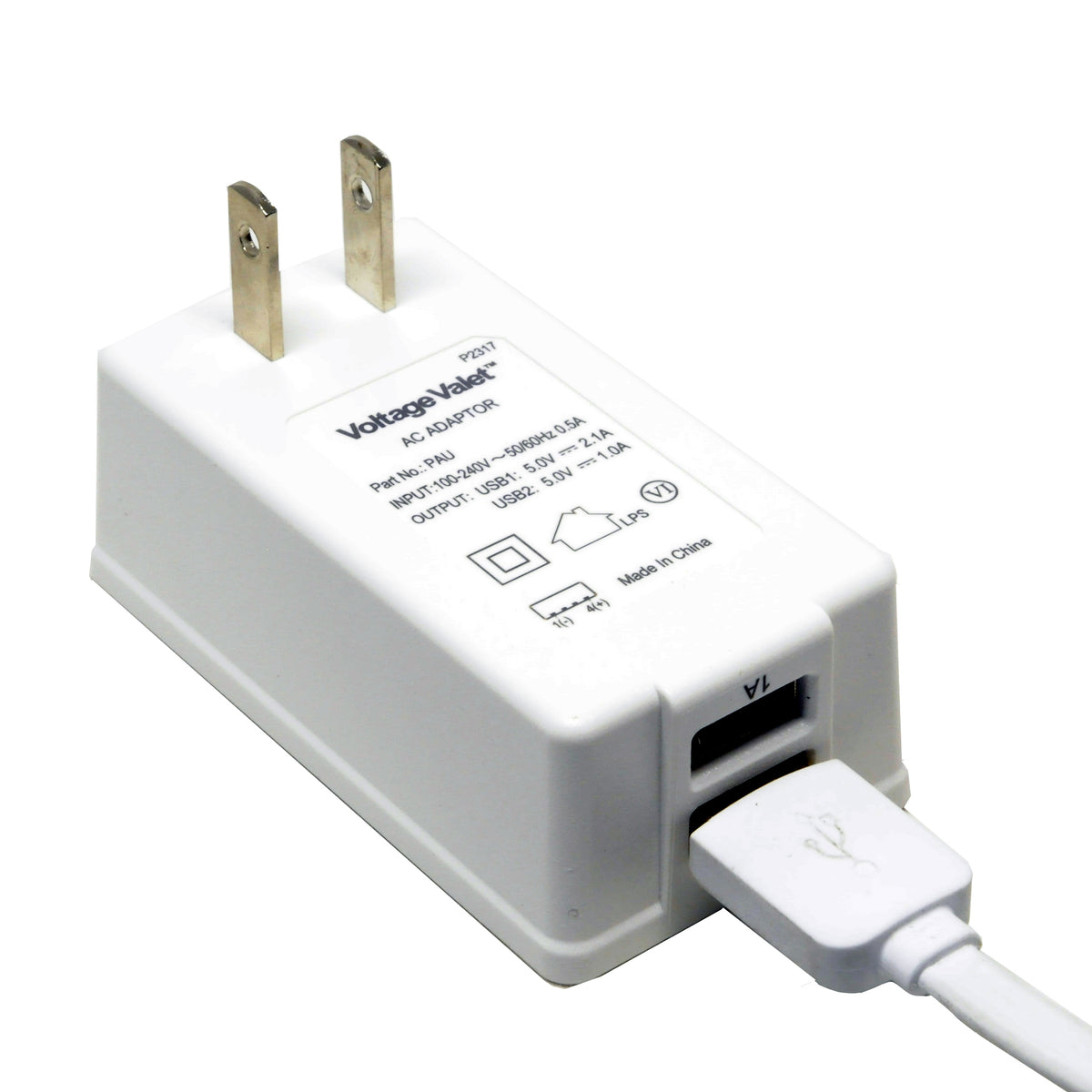 Adapter Plug With 2 Port USB - PAU | North, Central, and South America ...